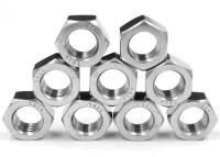 China M5 M6  Stainless steel Hexagon Nuts SUS304 SUS316 A2-70 A4 Hex bolt with hex nuts for sale