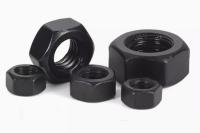China Black Coating M8 M12 Hexagon Nuts Class8.8 for sale