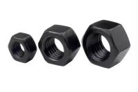 China M12 M20 Carbon steel Hexagon Nuts Grade8.8 Black finishing Metal Nuts Class 8.8 for sale