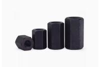 China M4 M16 Carbon steel Hexagon Flange Nuts Class4.8 Grade 8.8 Black plating for sale