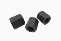China Black M8 M12 Carbon steel Extended hexagon nuts Class8. 8 Grade 8.8 Extended Metal hex nut for sale