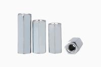 China Black M10 M16 Carbon steel hexagon nuts Class8. 8 Grade 8.8 Extended Thin hex nut for sale
