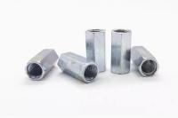 China M4 M16 Carbon steel Galvanised Hexagon extended Nuts Class 4.8 Grade 8.8 Zinc plating for sale