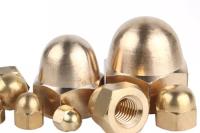 China Premium M12 & M20 Brass Dome Cap Nuts Metal Fastening Offered in Sizes T1 T2 T3 for sale
