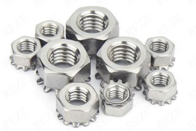 China M12 M18  Stainless steel K Nut SS304 SS316 A2 A4-81 Kep nuts Customized Size Plain finish for sale