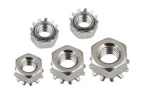 China M10 M16  Stainless steel K Nut SUS304 SUS316 A2-70 A4 Plain finish Customized Kep nuts for sale