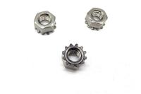 China M10 M16  Stainless steel K Nut SUS304 SUS316 A2-70 A4 Plain finish Customized Kep nuts for sale