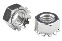 China M6 M12 SS 304 SS 316 K Nut Customized Carbon steel Galvanized Kep nuts Grade8.8 Class 8.8 for sale