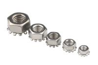 China 5/8 5/16-18 Stainless steel K Nut SS304 SS316 A2 A4-81 Kep nuts Customized Size Plain surface for sale
