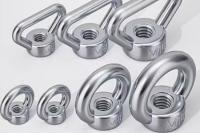 China 5/8 5/16-18 Stainless steel eye nut SS304 SS316 A2 A4-81 Customized Size Plain surface for sale
