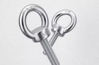 China M12 M18  Stainless steel eye Nut SS304 SS316 A2 A4-81 Customized Size Plain finish for sale