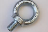 China M5 M8  Carbon steel Galvanized eye Nut Grade8.8 Class 8.8 Customized Zinc Plating Metal nuts for sale