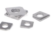 China M10 M16 Carbon Steel washer SS 304 SS 316 A2 A4-80 Square washer Customized size for sale