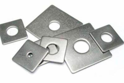 China M10 M16 Carbon Steel washer SS 304 SS 316 A2 A4-80 Square washer Customized size for sale