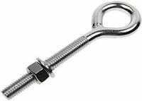 China M6 M8 Carbon Steel 12.9 Blue White Yellow Zinc Coating Plated ZP Lifting Eye Metal  Bolt DIN580 for sale