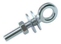 China M6 M8 Carbon Steel 12.9 Blue White Yellow Zinc Coating Plated ZP Lifting Eye Metal  Bolt DIN580 for sale