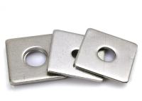 China 5/8 5/16-18 Stainless steel square washer SS304 SS316 A2 A4-81 Customized Size Plain surface for sale