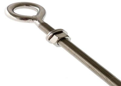 China M18 Custom Stainless Steel SS 304 316 316L Polish Plain Finish Eye Hook Metal Bolt for sale