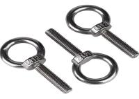 China M12 Carbon Steel Class 4.8 Nickel Chrome Cadmium Plated Lifting Eye Metal Bolt DIN580 for sale