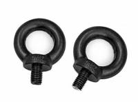 China M16 Carbon Steel Grade Class 4.8 8.8 10.9 12.9 Black Oxide Lifting Eye Metal  Bolt DIN580 for sale