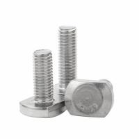 China M10 M12 M14 M16 Titanium Gr2 Gr5 Anodized Square Head Metal Bolt DIN479 for sale