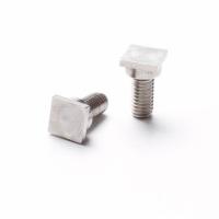 China M10 M12 SUPER DUPLEX SS 2205 2507 904L  Passivation Polished Square Head Metal Bolt for sale