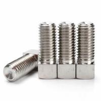 China Steel Grade 4.8  8.8 Class 10.9 Square Head T Metal Bolt White Zinc Plated Half Threaded for sale