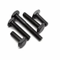 China Carbon Steel Galvanized Steel   A325  Square Head Metal Bolt GR2 GR5 193 B7 Zinc Black for sale