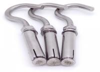 China Hook Anchor Expansion Metal Bolt Heavy Duty Closed  Sleeve A286 18-8 Stainless Steel Plain for sale
