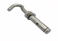 China M14 M18 Galvanized Carbon Steel Grade 4.8  Yellow Zinc Plated  Hook Anchor Expansion Bolt for sale