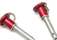 China 3/8 7/16 1/2 Stainless steel quick release pins SS 304 SS 316 A2 A4-80 Red blue head for sale