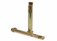 China Carbon Steel Wedge Anchor M8*80mm Grade 8.8 Fasteners Concrete Yellow Zinc Plated for sale