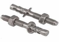 China Stainless steel 304 316 A2 A4 Nickel Plated Sleeve Type Expansion Anchor Bolts for sale