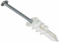 China Plastic Expansion Anchor Bolt Fixing Chipboard Screw Plug Anchor PPA6 Nylon Anchor for sale