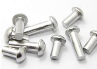 China 7/8 7/16 1/2 Aluminium Alloy Round head solid rivet Al 5052 Al 6061 Metal joint rivet for sale