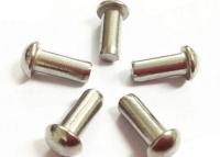 China Brass Copper Round head solid rivet M5 M6 M8 Customized Yellow Gold solid rivets for sale