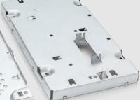 China Sheet Metal Custom CNC Bending Parts With Painted Zinc Surface for sale