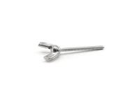 China Stainless Steel A2 A4  Butterfly Wing Machine Screw With Wing Nut DIN316 for sale
