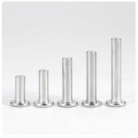 China 3/8 7/16 1/2 Stainless Steel Flat head solid rivet SUS 304 SUS 316 A2 A4-80 Metal Joint for sale
