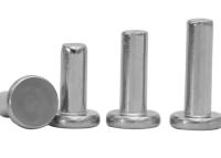 China 3/8 7/16 1/2 Stainless steel Flat head solid rivet SUS304 SUS316 A2-70 Customized different size for sale