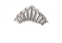 China 1/4 1/2 7/16 Stainless Steel Flat head solid rivet custom M6 M12 M13 Round head rivets for sale