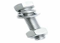 China Iron Gr4.8 Gr8.8 Combination Of Hex Bolt With Nut And Washer zinc Nickel Chrome Cadmium for sale