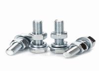 China Iron Gr4.8 Gr8.8 Combination Of Hex Bolt With Nut And Washer zinc Nickel Chrome Cadmium for sale
