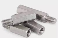 China Stainless Steel M3 M4 M5 Hex standoff custom SUS 304 SUS 316 Male And Female hexagon studs for sale