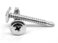 China M3 M4 M6 M10 Stainless steel Button Cross Head drilling Screw SS304 SS316 A2 A4-80 for sale