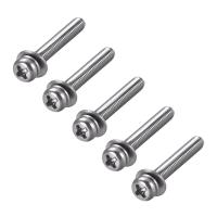 China M5 M6 Super Duplex Stainless steel Pan Head machine Screw  ISO7380 for sale