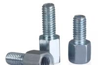 China Carbon Steel M12 M16 M10 Hex standoff custom zinc-coated Male And Female hexagon studs for sale