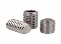 China Stainless Steel A193 A914 Hexagon Socket Flat Coine Cup  Set Screw DIN913 DIN914 for sale