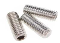 China Metric Imperial 18-8 Stainless Steel  SUS 304  Lat Point Hex Socket Grub Bolt DIN913 for sale