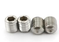 China Stainless Steel A193 A914 Hexagon Socket Flat Coine Cup  Set Screw DIN913 DIN914 for sale